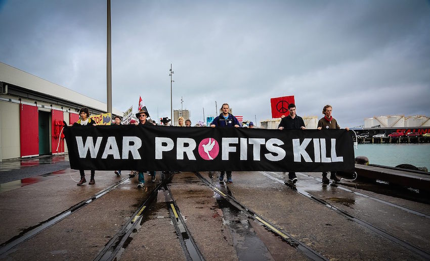 The Weapons Expo isn’t an arms fair? Pull the other one | The Spinoff