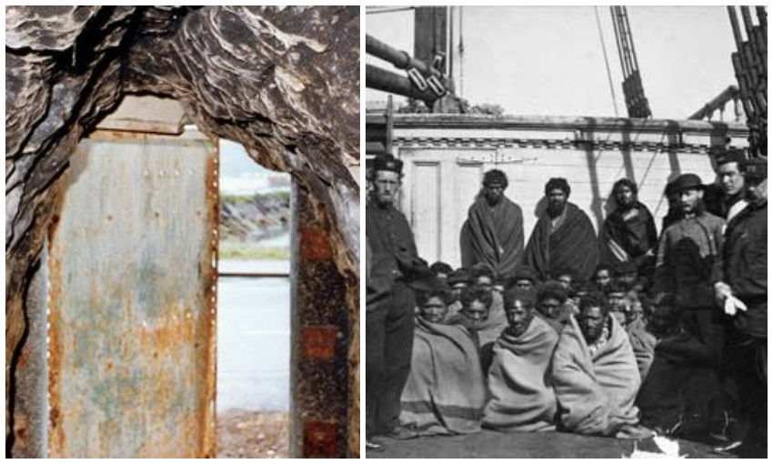 The Parihaka prisoners and the legend of the caves | The Spinoff