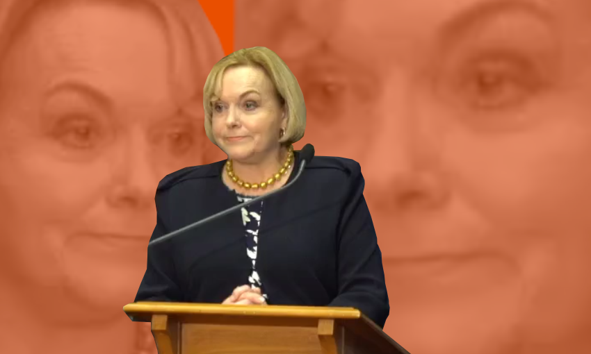 Eyebrow comedy: All the times Judith Collins made a joke in her debut ...