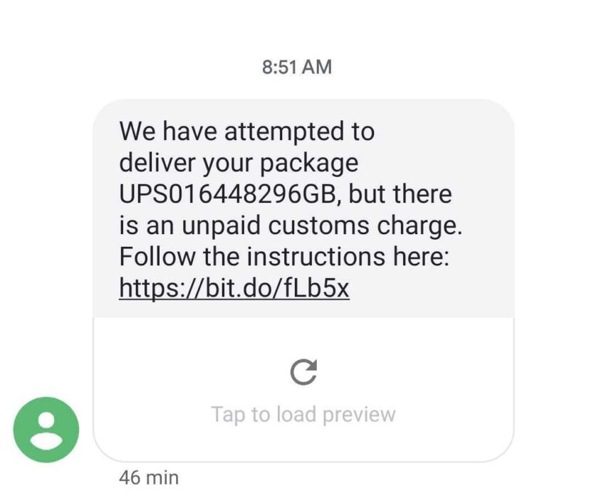 Did you get a weird text about a UPS package? It’s probably a scam ...